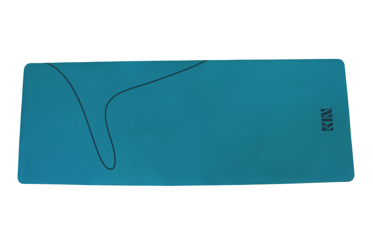 Kin Yoga Mats PRO Mat - Blue Kurve | Kin Yoga Mats