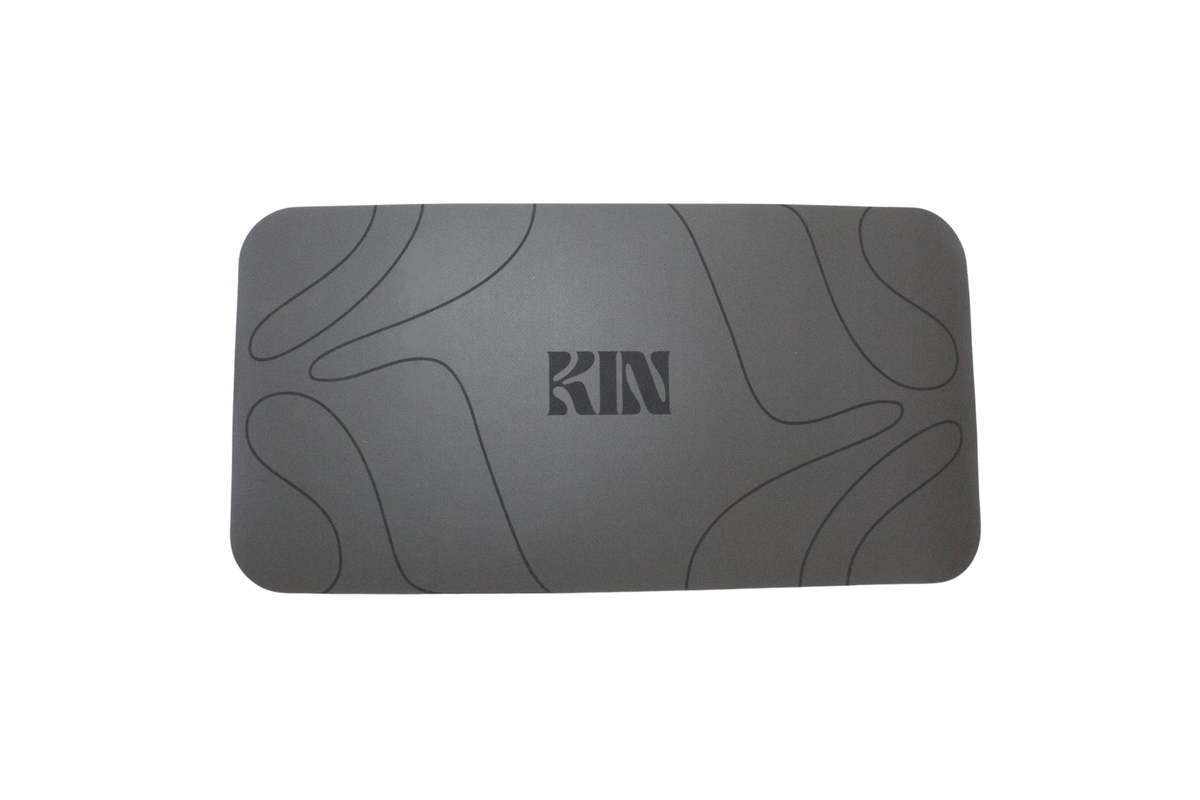 The Kin MINI Yoga Mat - Black | Kin Yoga Mats